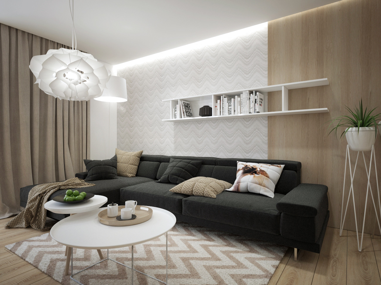 Návrhy a inšpirácie obývacích izieb - moderné obývačky | LUAL STUDIO