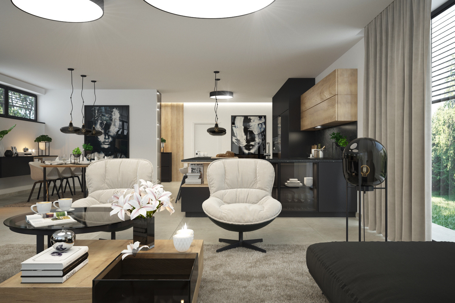 Návrhy a inšpirácie obývacích izieb - moderné obývačky | LUAL STUDIO